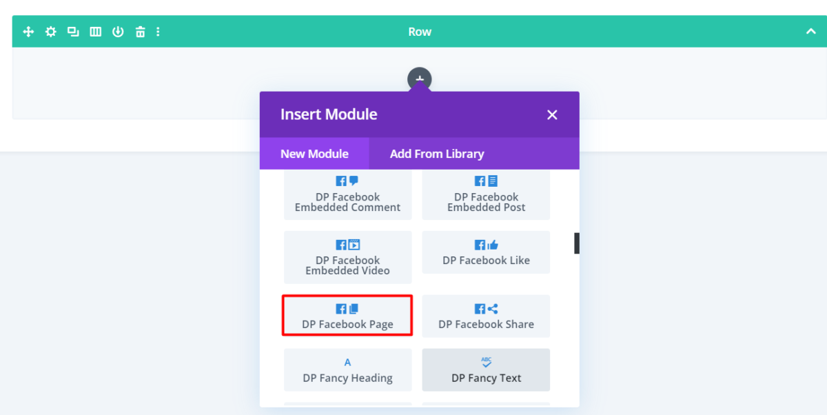 Facebook Page - Divi Extended Documentation