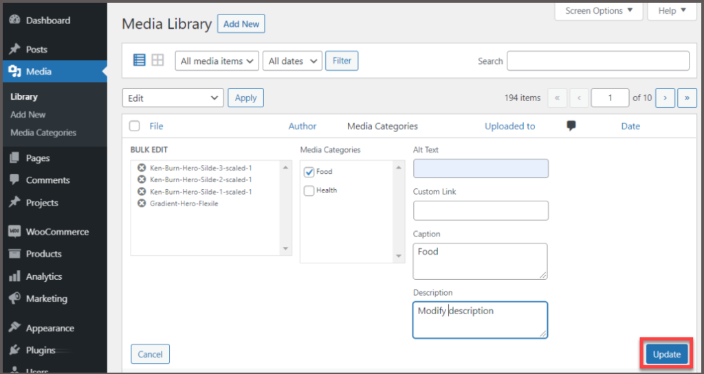 How to bulk edit images? - Divi Extended Documentation