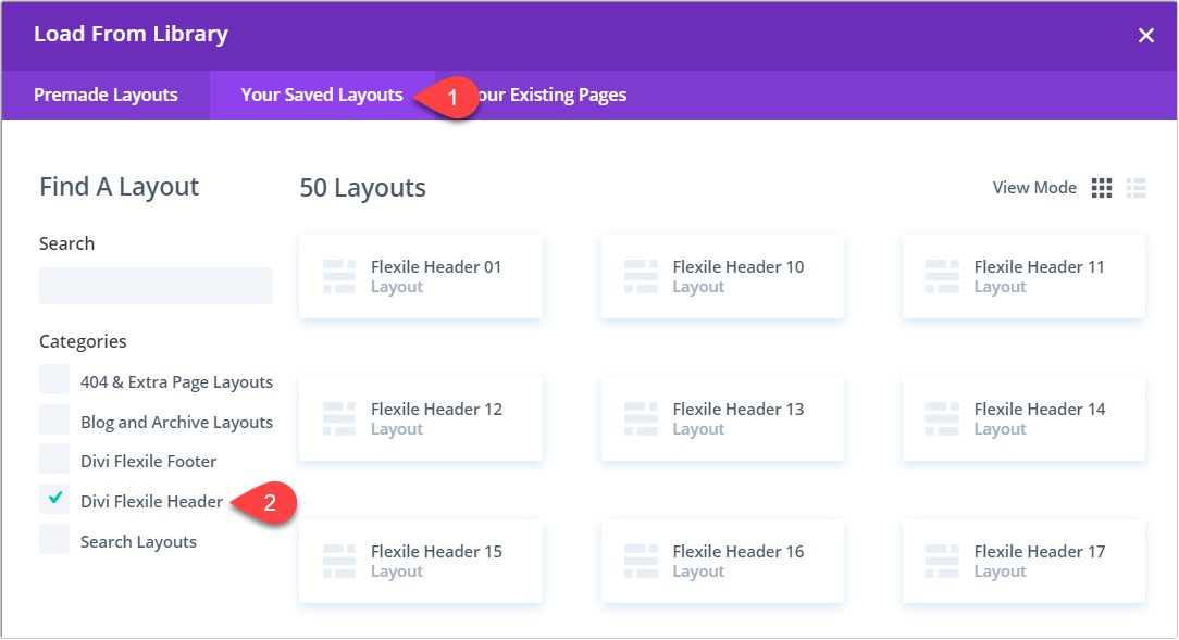 How to install and use headers - Divi Extended Documentation