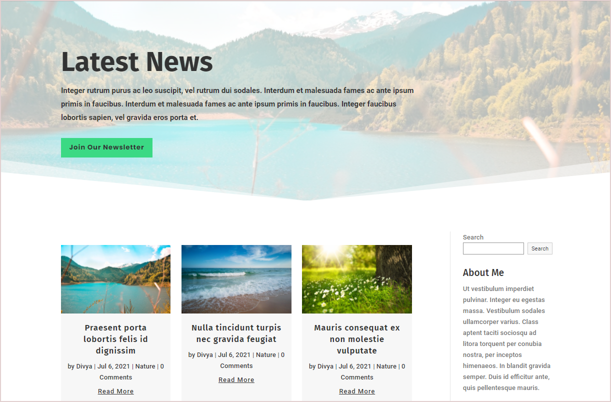 How to turn blog layout 06 into 3 columns - Divi Extended Documentation