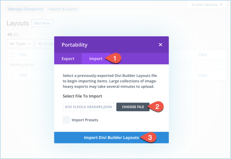 Installation and usage - Divi Extended Documentation