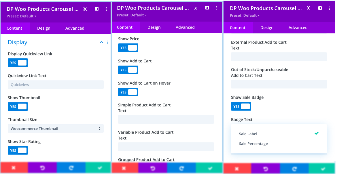DCP Woo Products Carousel - Divi Extended Documentation