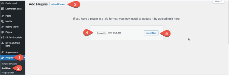 Installation – Divi Extended Documentation