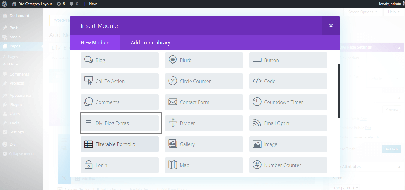 Single Divi Blog Module With 7 Blog Layouts - Divi Blog Extras