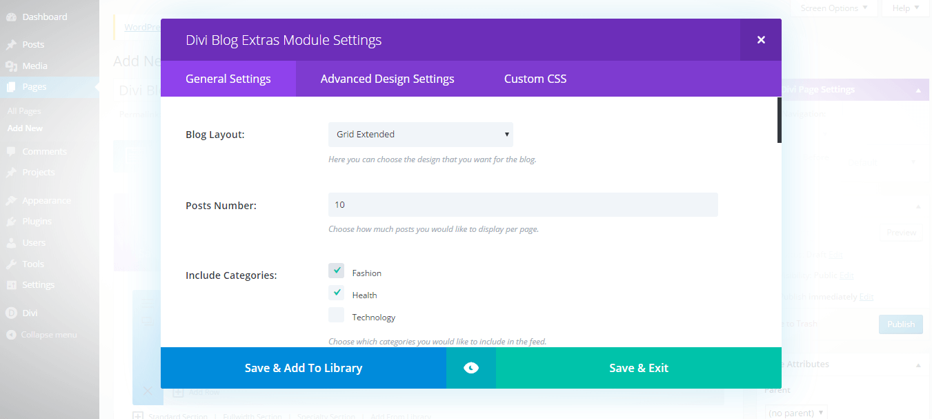 Single Divi Blog Module With 7 Blog Layouts - Divi Blog Extras