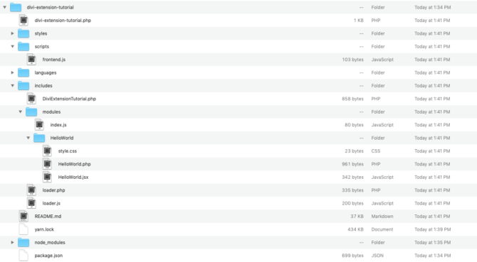 How to create custom Divi module part 2: Setting up basic module structure - Divi Extended