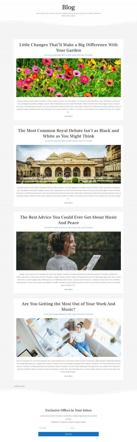 10 amazing Divi blog layouts you'll love to have - Divi Extended