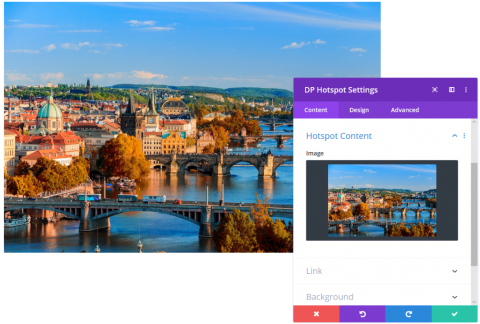 Divi Image Hotspot: Divi Plus module overview - Divi Extended