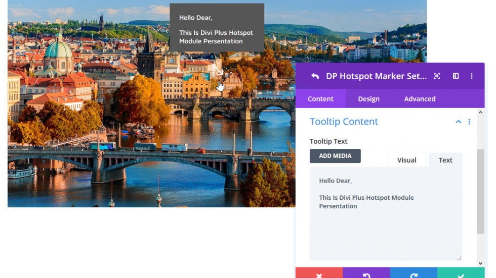 Divi Image Hotspot: Divi Plus module overview - Divi Extended