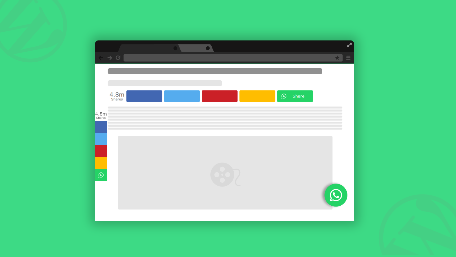 How To Add WhatsApp Chat Share Button On WordPress Website