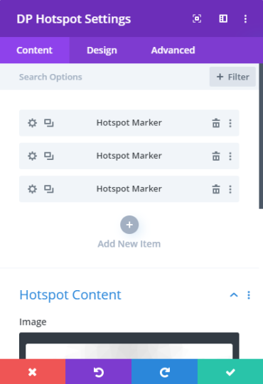 Divi Image Hotspot: Divi Plus module overview - Divi Extended