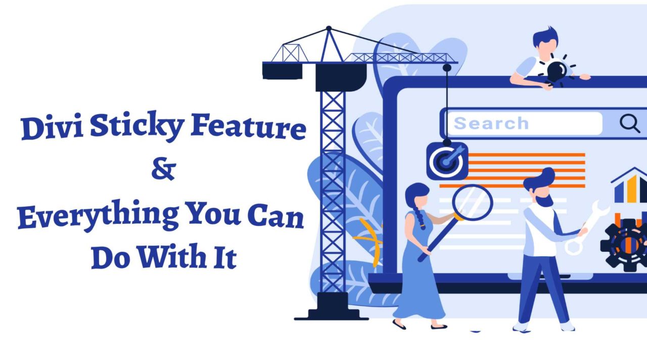 Divi Sticky feature & everything you can do with it - Divi Extended