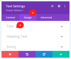How to display text over an image in Divi - Divi Extended