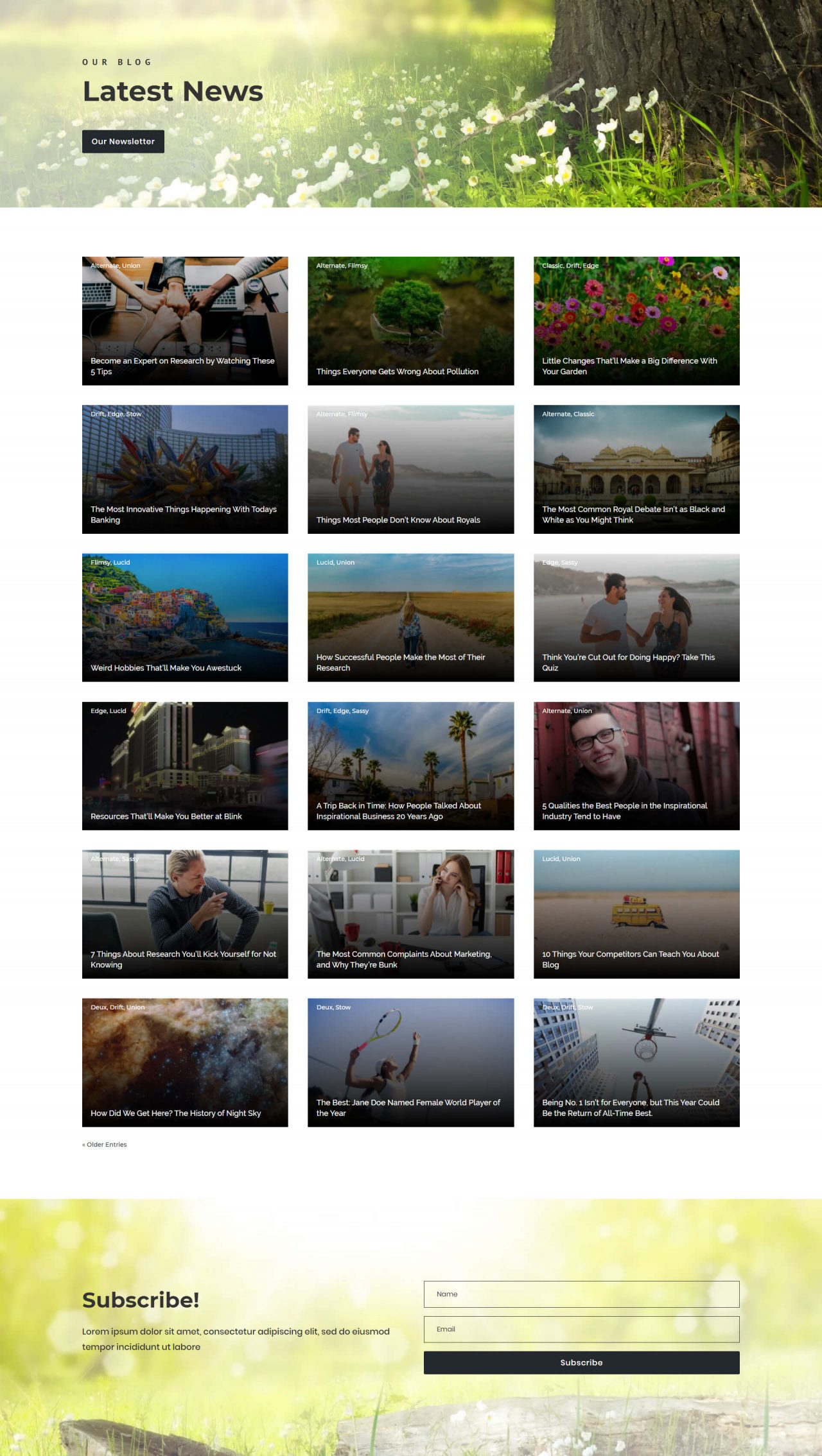 60+ Best Blog layouts for Divi theme (Free and Paid) - Divi Extended